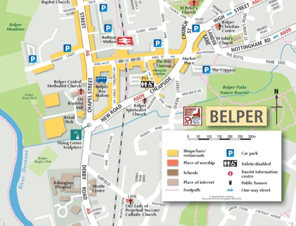 Town Centre Maps | Town Maps | Oxford Cartographers