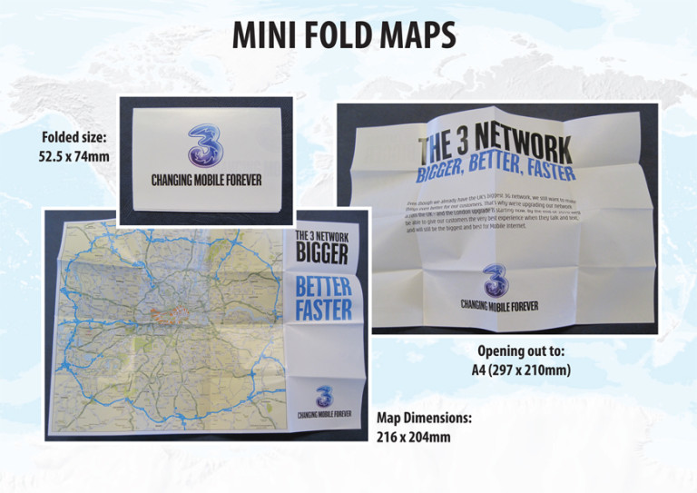 Mini Fold Maps - Oxford Cartographers