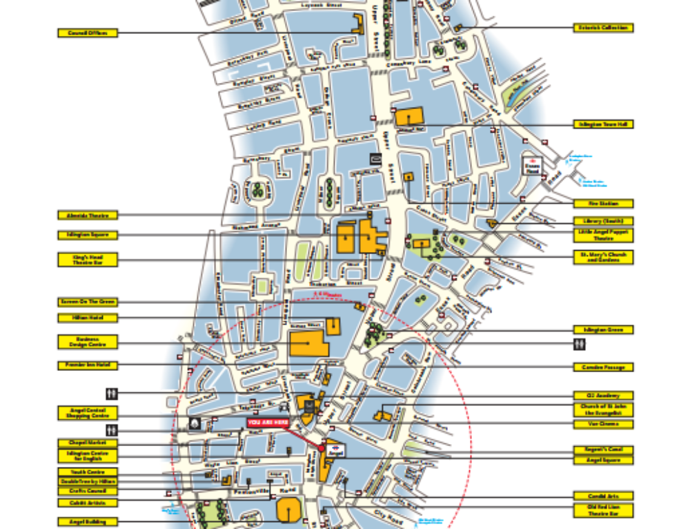 Basildon Town Centre - Oxford Cartographers