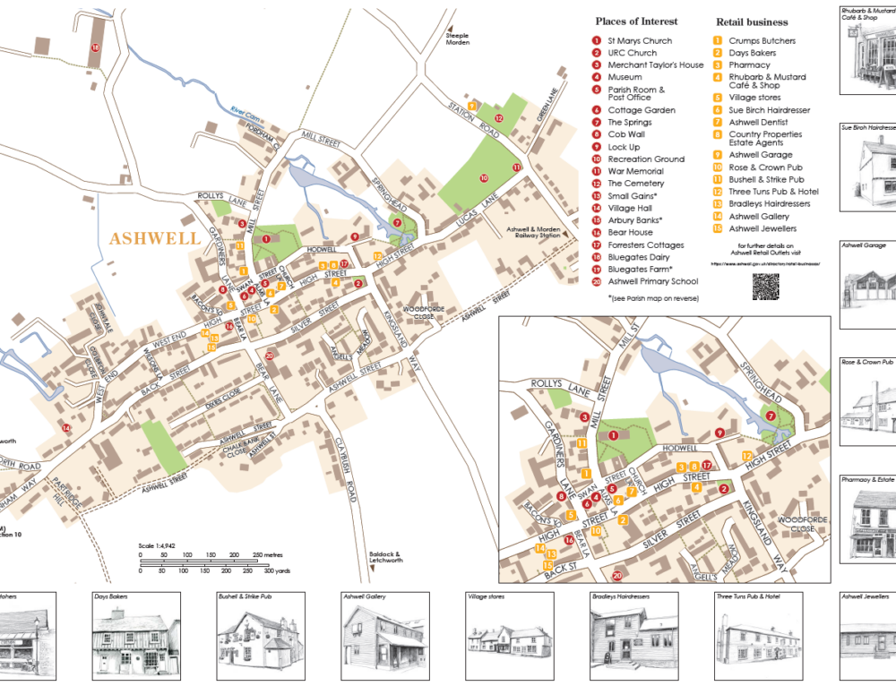 Town Centre Maps | Town Maps | Oxford Cartographers