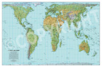 Peters Projection Map | Oxford Cartographers